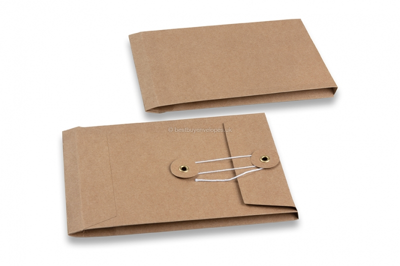 Order envelopes with string and washer closure online ...