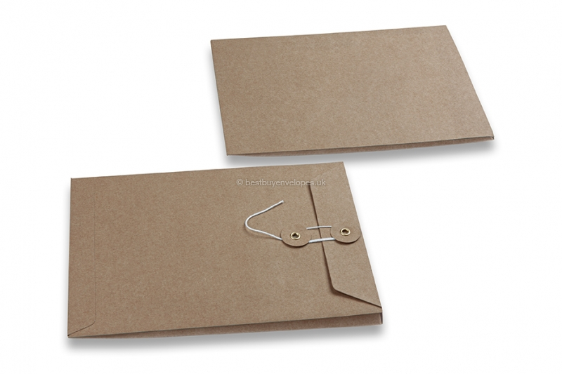 Order envelopes with string and washer closure online ...